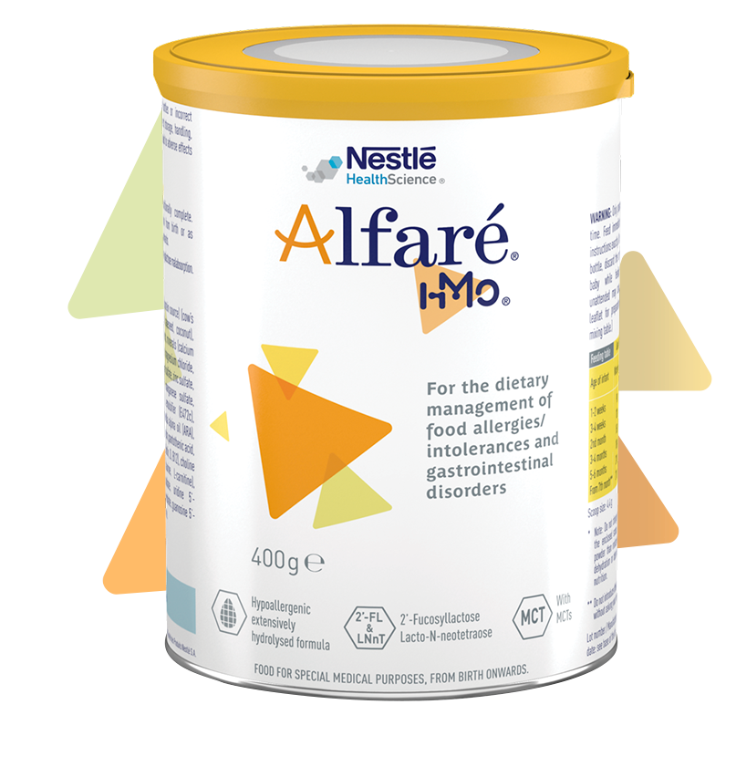 Alfaré HMO: Hypoallergenic formula | CMPA Management